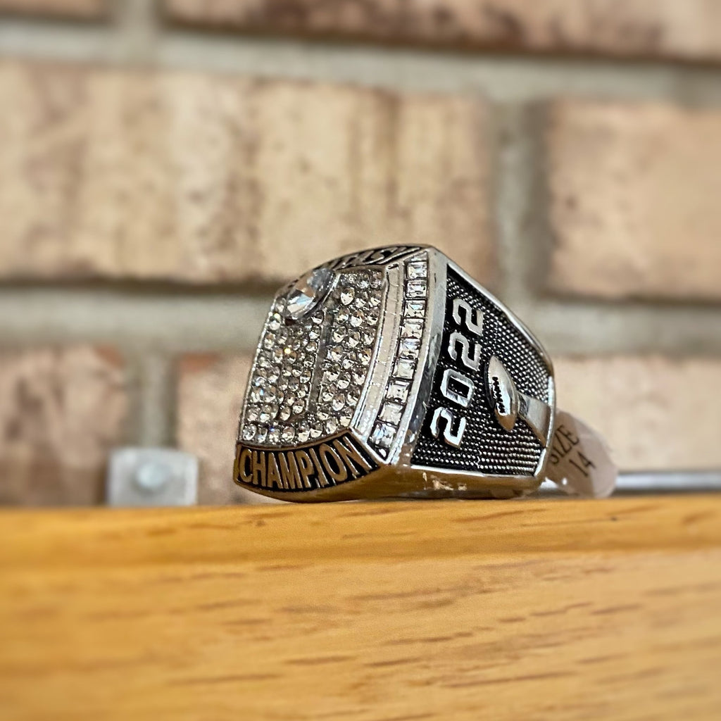 CUSTOM NAME 2022 Fantasy Football Championship Ring – Legacy Rings